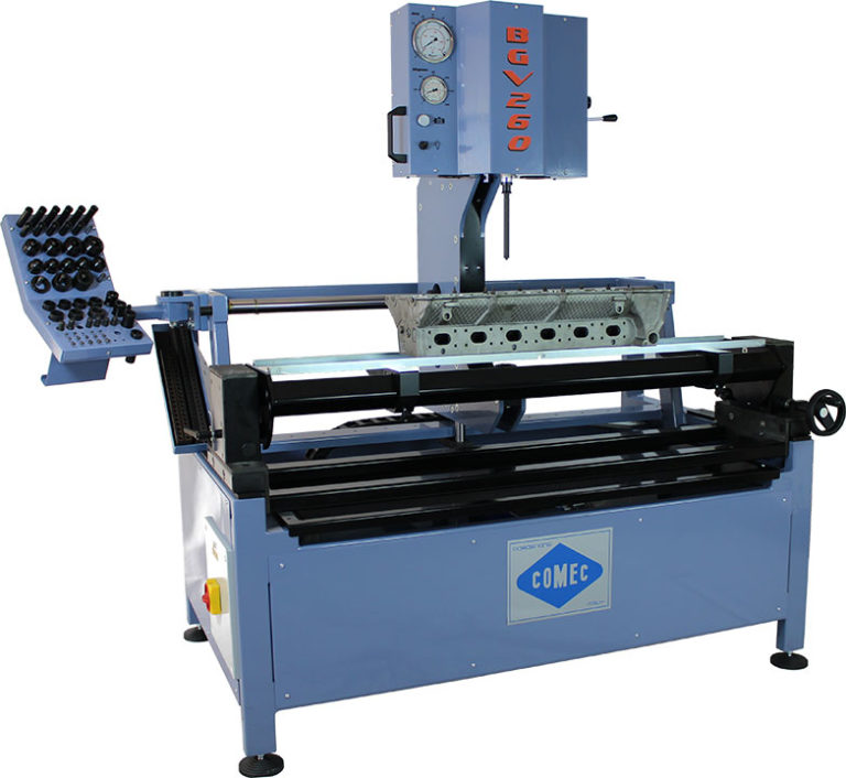 Comec BGV260 Cylinder head guide press – from Comec Machines .com
